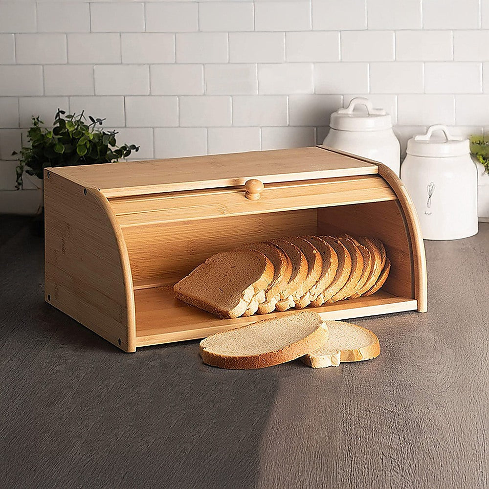 NNEDSZ Bamboo Bread Box Kitchen Storage – Orvia